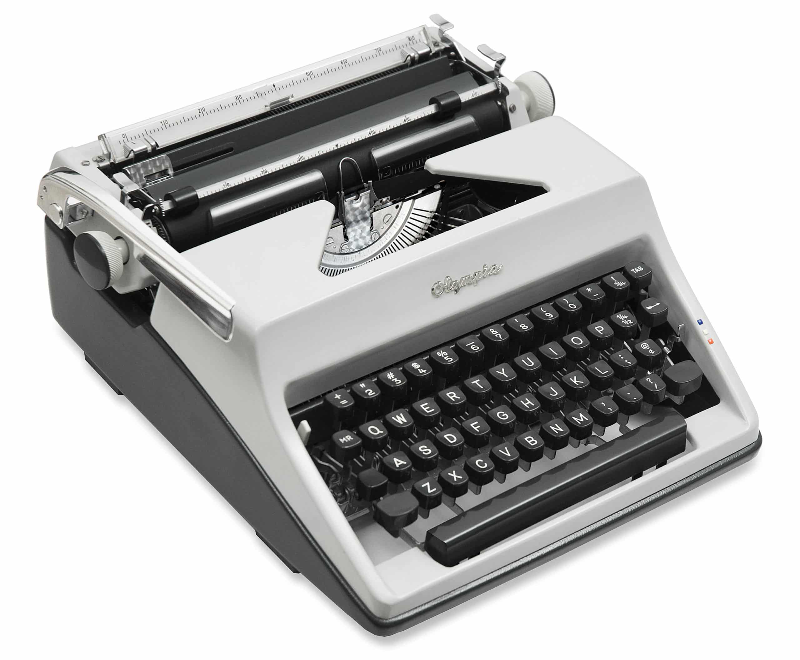Olympia SM8 Typewriter Gray 1969 Vintage #1428 (Professionally Restored ...
